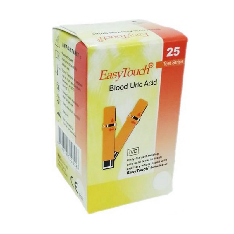 Jual Easy Touch Strip Uric Acid Gcu [25 Strip] Di Seller Saputra ...