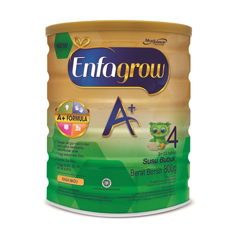 Jual Enfagrow A+ 4 Madu Susu Formula [800 g/3 Kaleng] di Seller Tk ...