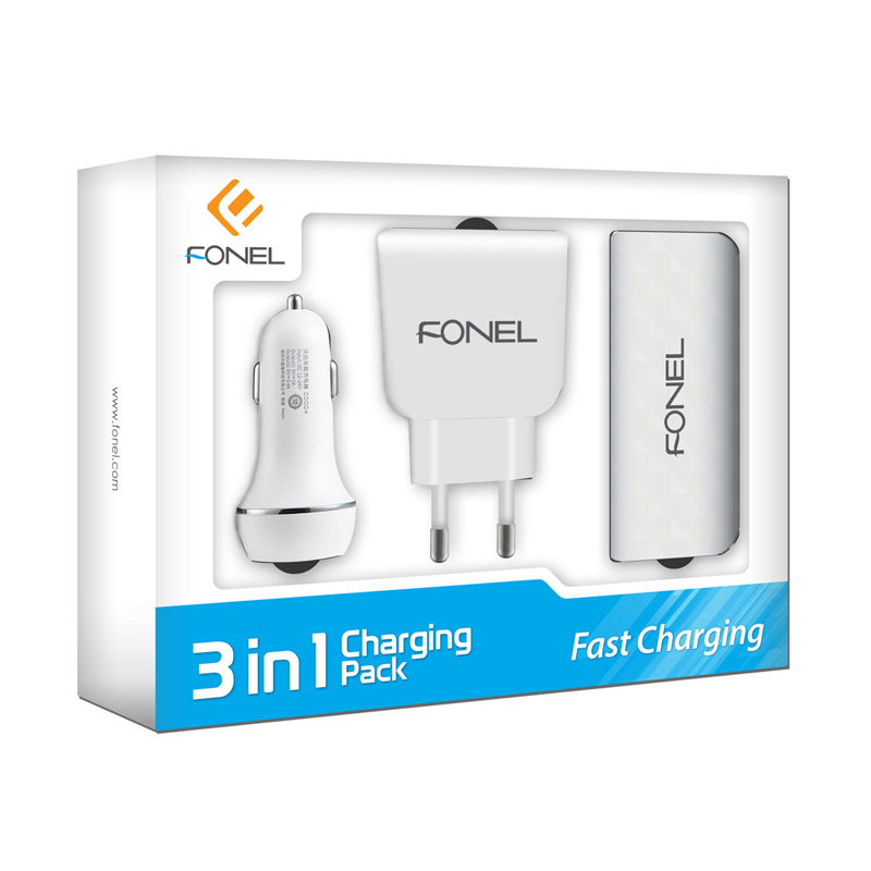 Jual Ict - Fonel Fast Charging Pack 3 In 1 Di Seller Fonel.com-ict ...