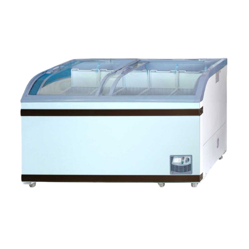 Jual GEA Sliding Curve Glass Freezer 700 Liter SD-700BY di Seller ...
