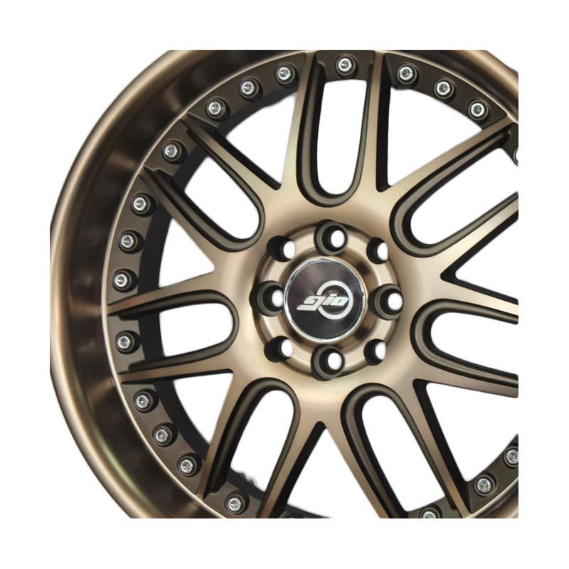 Jual GIO G7 Gold Staggered Velg Mobil [17 inch] - Gratis pemasangan ...