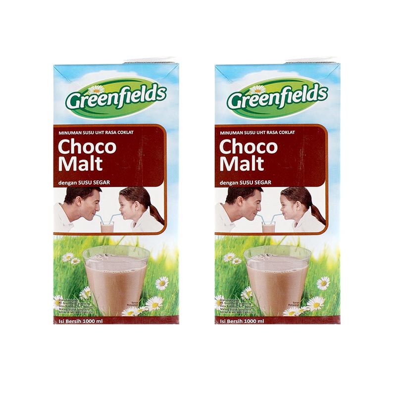 Jual Greenfields Chocomalt Minuman Susu [1000 mL/2pack] di Seller Vimart - Suka Maju, Kota Medan ...