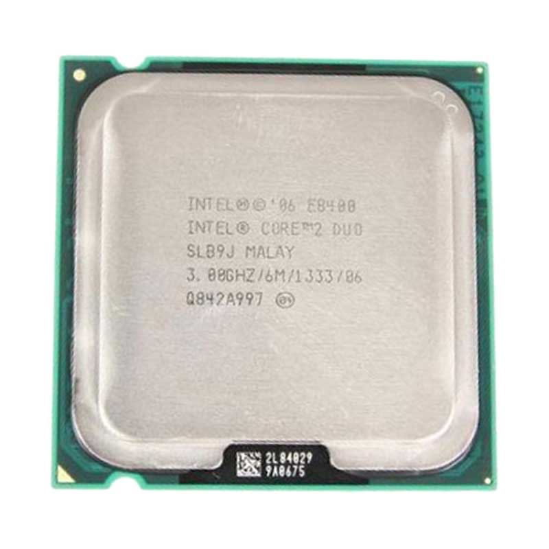 Jual Intel Core2 Duo E8400 Processor [3.00/Tray/Socket 775] + Fan di ...