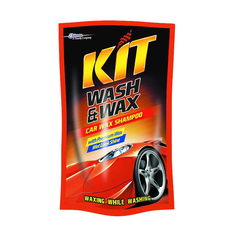Jual KIT Wash & Wax Car Shampoo [800 mL/Pouch] di Seller Berjaya Store ...