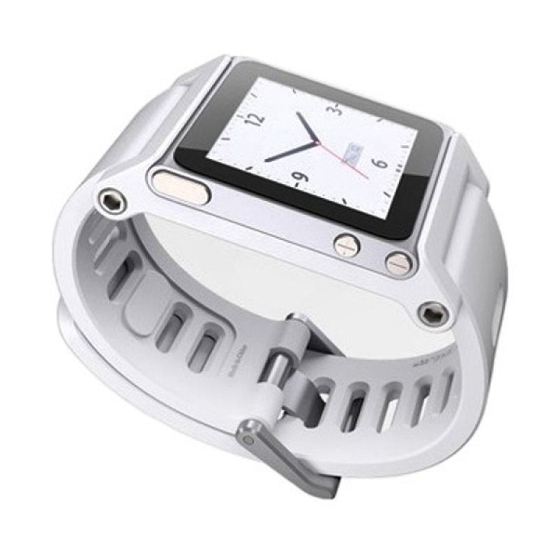 Jual LunaTik TikTok Watch Band for iPod nano 6th White di Seller ...