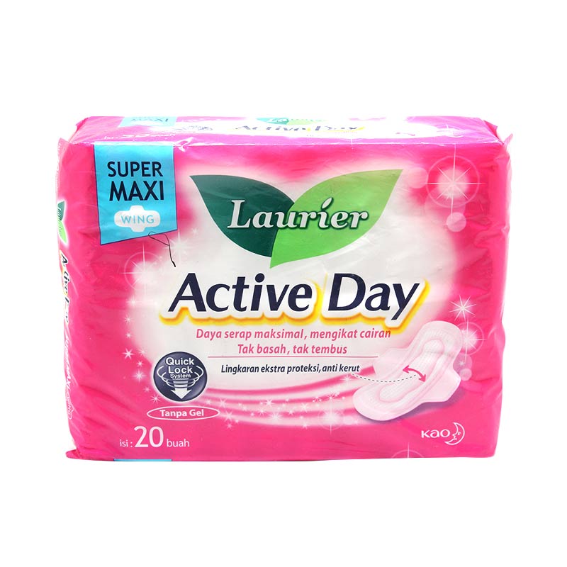 Jual Laurier Super Maxi Wing Pembalut Wanita [20 pcs] di Seller ...
