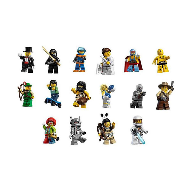 Jual Lego 8683 Minifigures: Series 1 Complete Full Set Mainan Blok ...