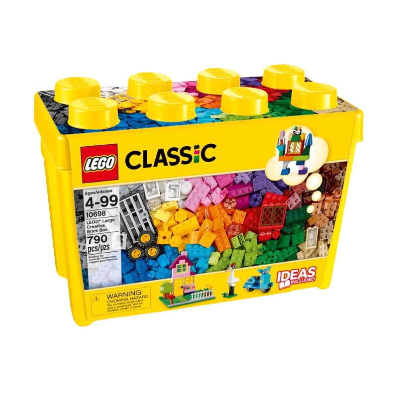 Jual LEGO Classic 10698 Large Creative Brick Box Mainan Anak ...