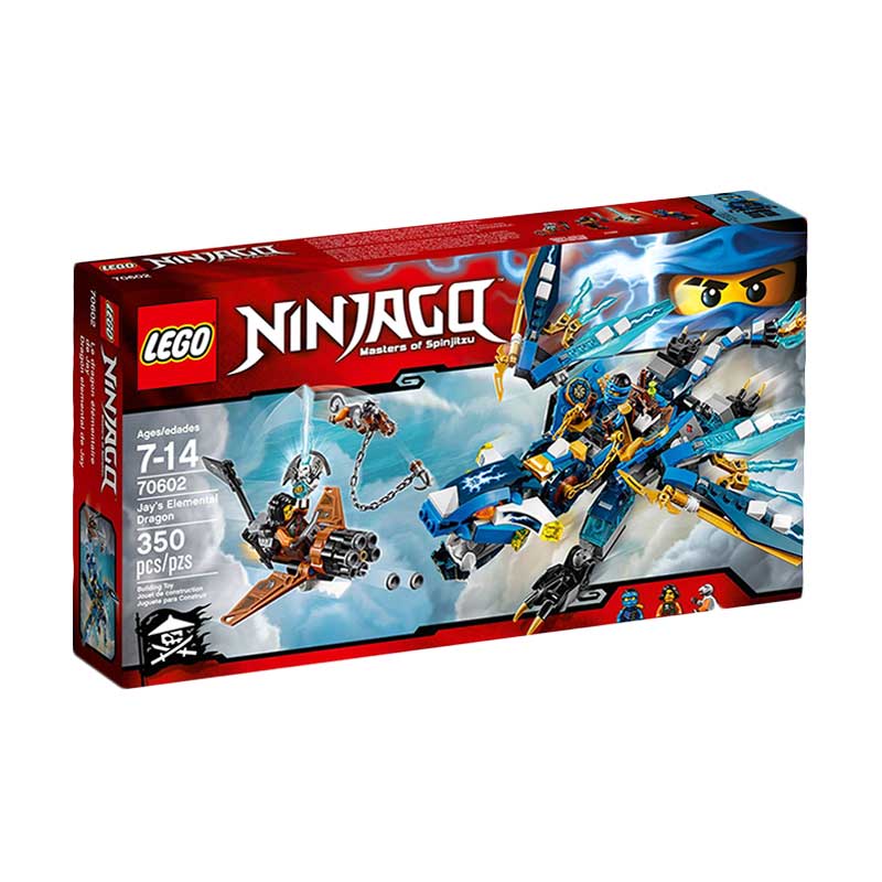 Jual LEGO Ninjago 70602 Jay’s Elemental Dragon Mainan Anak di Seller ...
