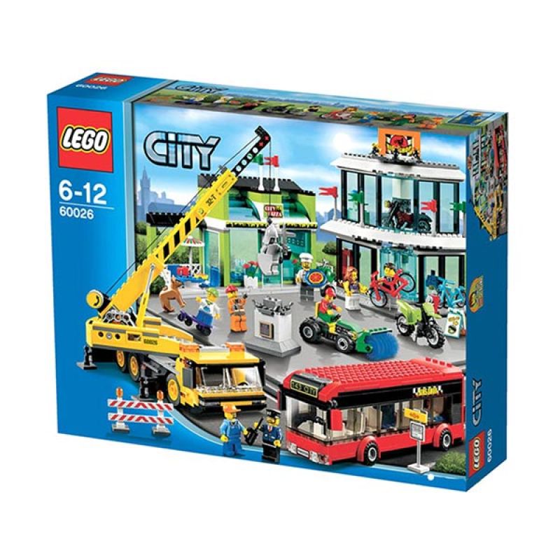 Promo Lego Town Square 60026 Mainan Blok & Puzzle Diskon 30% Di Seller ...