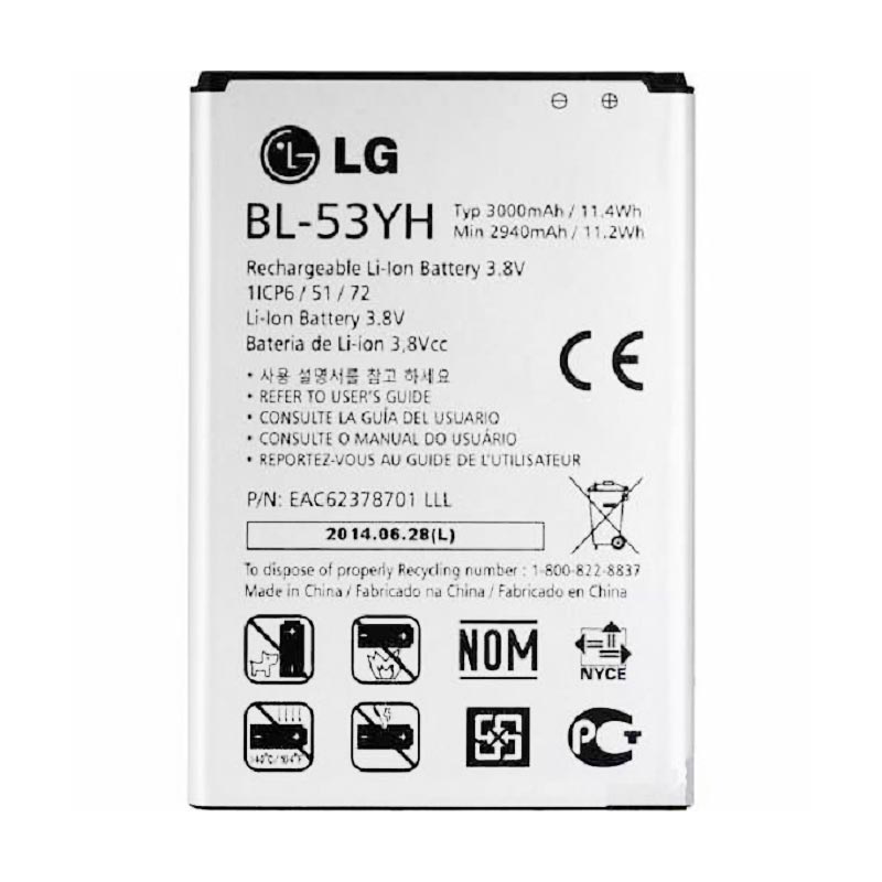 Jual Lg Battery Original G3 Bl-53yh Baterai [3000 Mah] Di Seller Manna ...