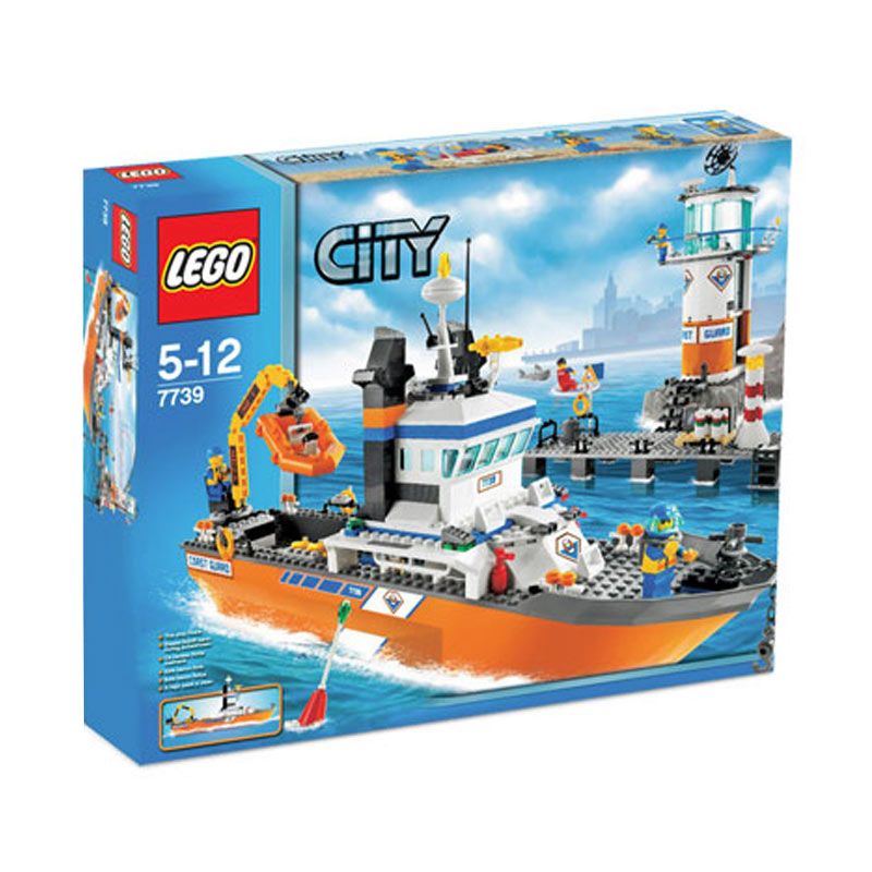 Jual Lego Coast Guard Patrol Boat & Tower 7739 Mainan Anak di Seller ...