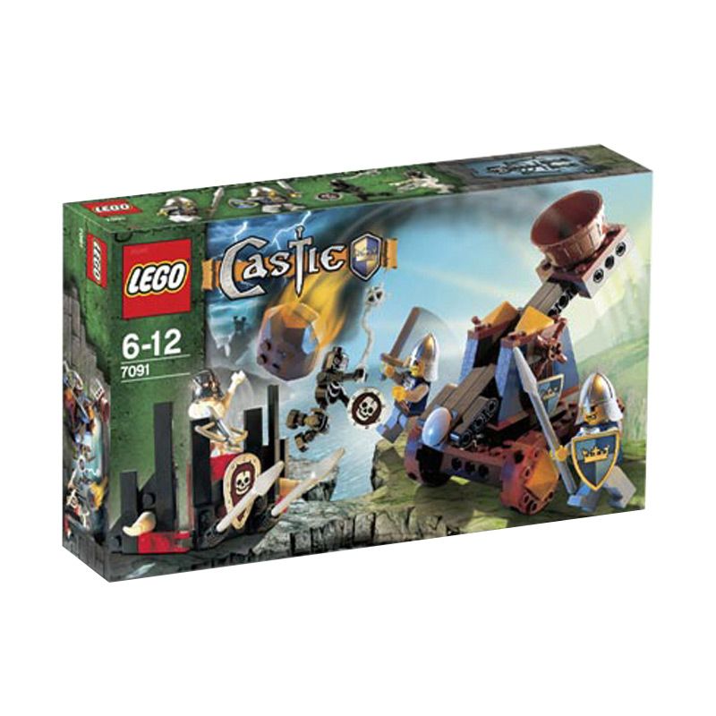 Jual LEGO Knight's Catapult Defense 7091 Mainan Anak di Seller ...