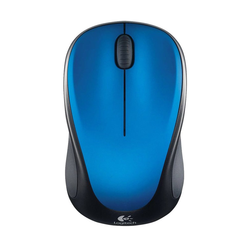 Jual Logitech M235 Mouse Wireless - Biru Hitam di Seller Centro Com ...