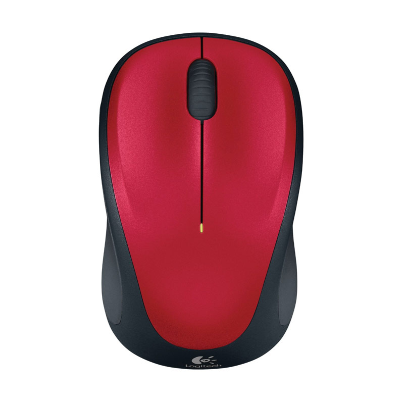 Jual Logitech Wireless Mouse M235 - Red [910-003412] Di Seller Bhinneka ...