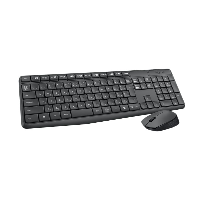 Jual Logitech Mk 235 Wireless Combo Hitam Keyboard And Mouse Di Seller ...
