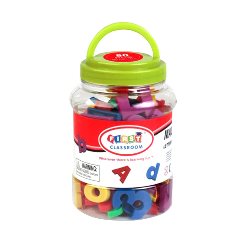 Jual Luminarc First Classroom Magnetic Letters & Numbers Toples Besar ...