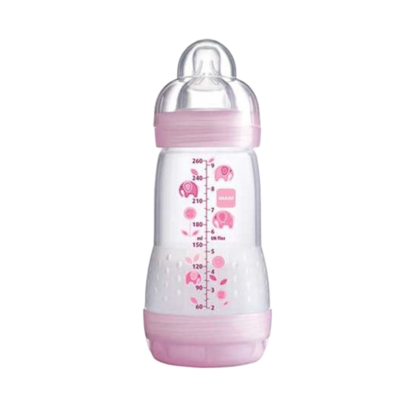 Jual MAM Anti Colic Botol Susu - Pink [260 mL] di Seller Willow Baby ...