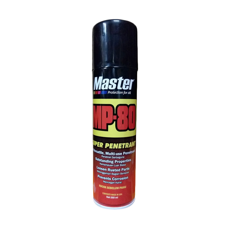 Jual Master Mp-80 Super Penetrant Oil Wd 40 [250 Ml] Di Seller Cahaya ...