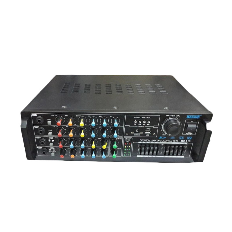 Jual Maxxis MX-310 Professional Power Amplifier - Hitam di Seller OCR ...