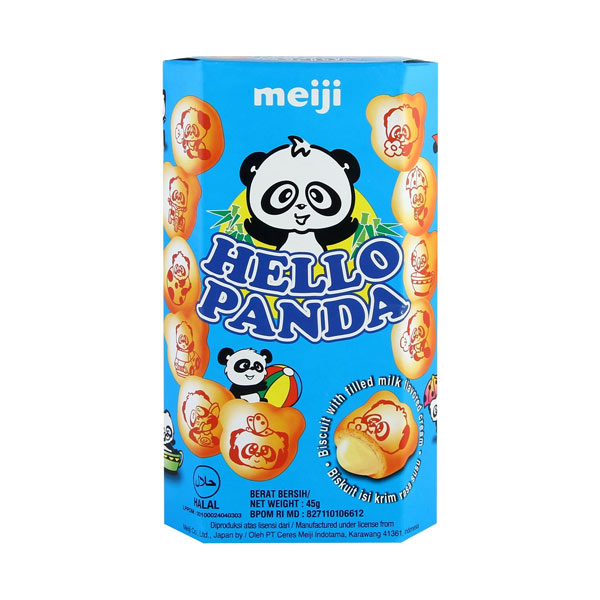 Jual Meiji Hello Panda Milk Vanilla Biskuit [45 gr] di Seller Coco Mart ...