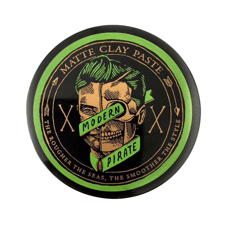 Jual Modern Pirate- Matte Clay Paste Hair Waterbased Pomade [3.2 oz/ 95 ...