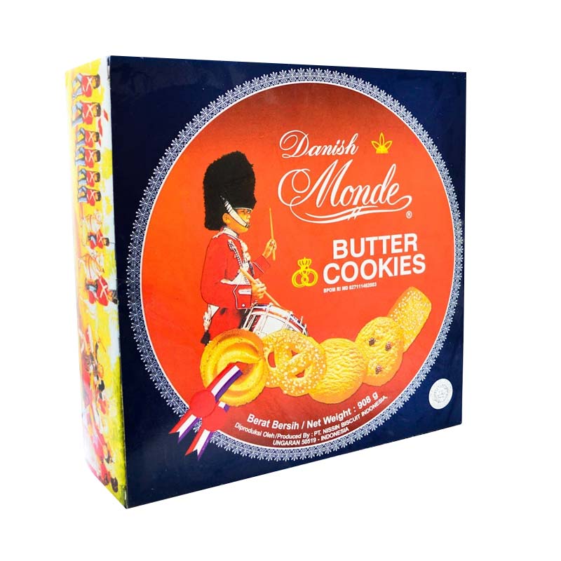 Jual Monde Biskuit Butter Cookies - Blue [908 G] Di Seller The Sweet ...
