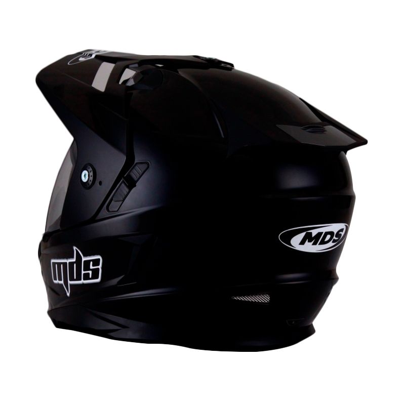 Jual MDS Super Pro Solid Black Matt Helm Full Face Online Desember 2020 ...