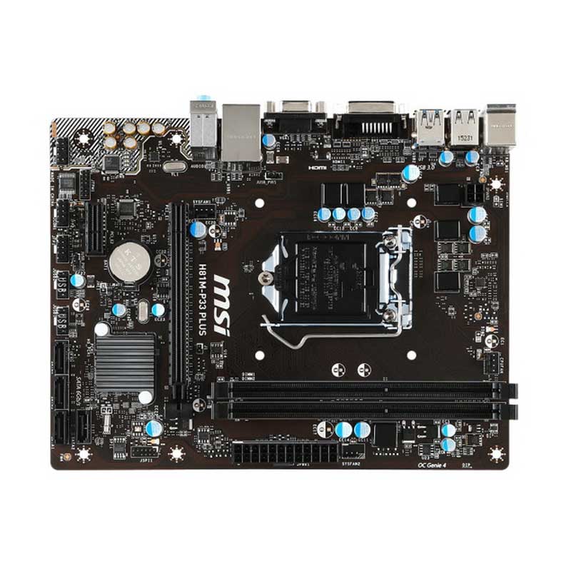 Jual Msi Motherboard H81m - P33 Plus - Socket 1150 Di Seller Jaya Pc - Mangga Dua Selatan, Kota ...