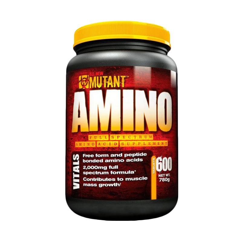Jual Mutant Amino Multivitamin & Suplemen [600 Tablet] di Seller Mozola ...