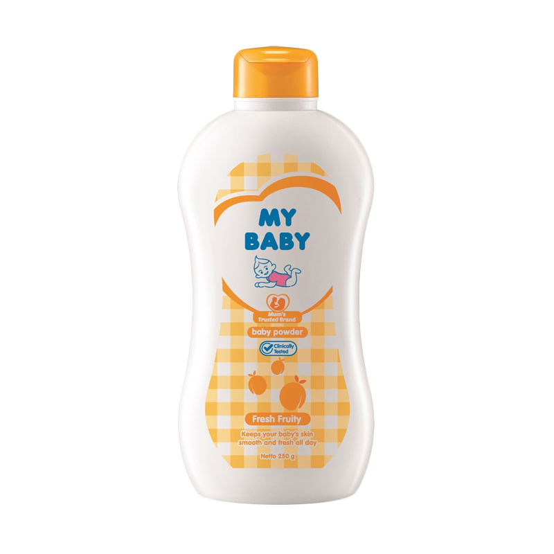 Jual My Baby Powder Fresh Fruity Bedak Bayi - Orange [250 g] di Seller ...