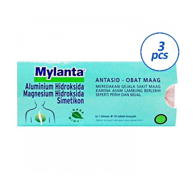 Promo Mylanta Tablet [3 Blister] Diskon 3% di Seller MMOK SHOP ...