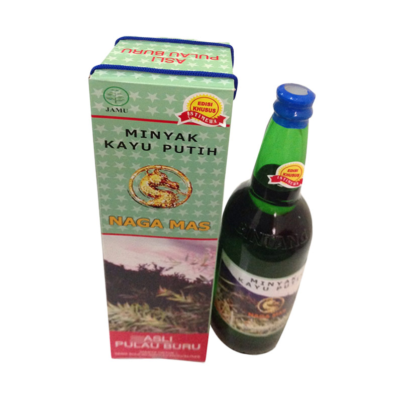 Jual NAGA MAS Super Asli Pulau Buru Minyak Kayu Putih [600 mL] di ...