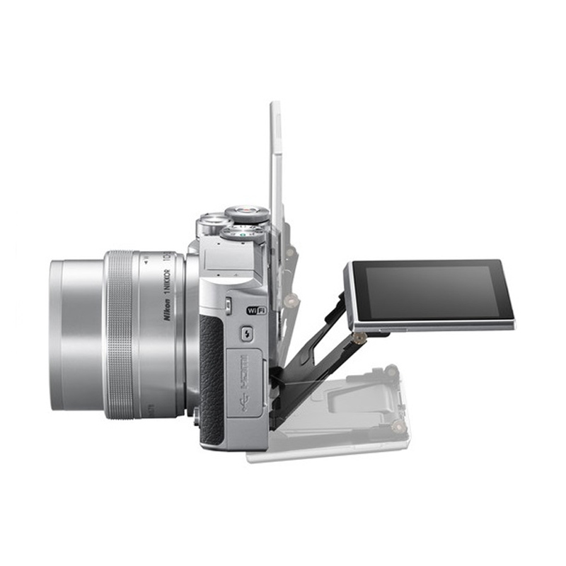 Jual Nikon 1 J5 Kit 10-30mm Kamera Mirrorless - Silver [23 Mp] Di ...