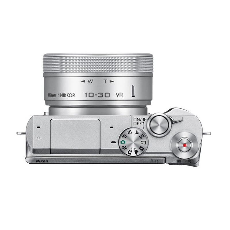 Jual Nikon 1 J5 Kit 10-30mm Kamera Mirrorless - Silver [23 Mp] Di ...