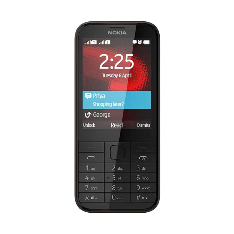 Jual Nokia 225 Handphone - Black [Dual SIM] di Seller rasya cell ...