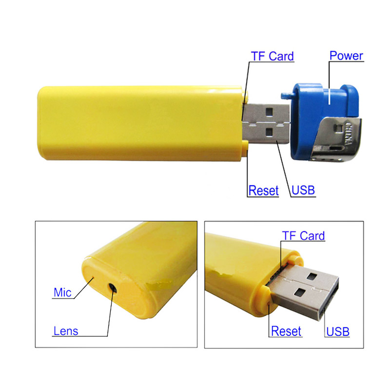 Jual Ormano Teiton Lighter Spy Camera - Kuning Di Seller Pandastore ...