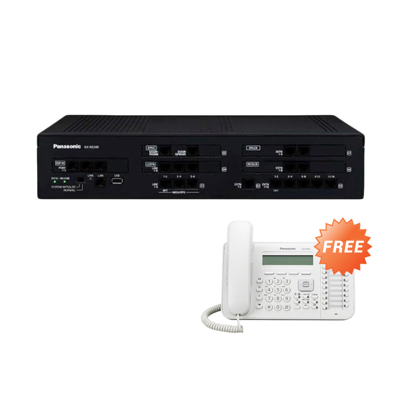 Jual Panasonic Pabx Kx-ns300 [6 Line/2 Dpt/16 Analogue] + Telephone Kx ...