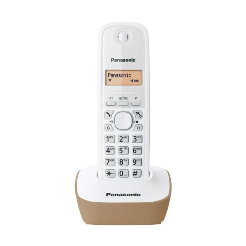 Jual Panasonic KX-TG1611 CX Beige Telepon Wireless di Seller TOKO ...