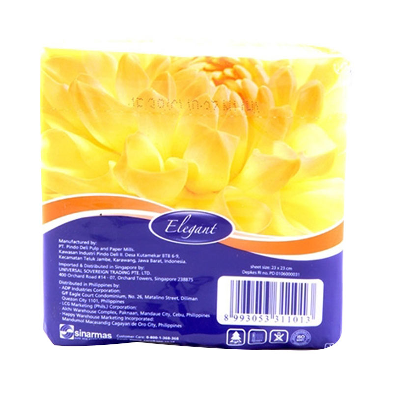 Jual Paseo Elegant Napkin Cocktail Tissue [50 sheet/4 pcs] Online ...