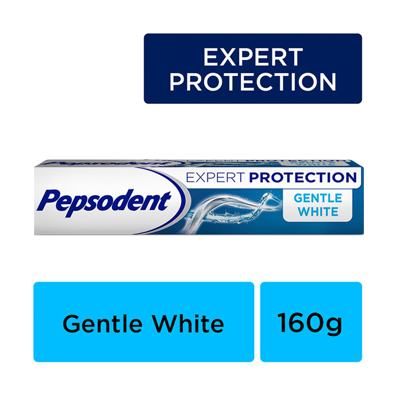 Jual Pepsodent Expert Protection Gentle White Toothpaste [160 gr/3 pcs ...