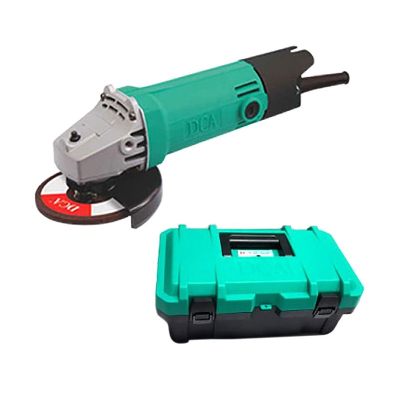 Jual DCA S1M-FF02-100A Hijau Mesin Gerinda Tangan [4 Inch] + Tool Box ...