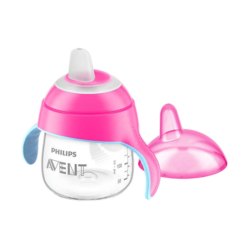 Jual Philips Avent Premium 7OZ Single M SCF751/00 Spout Cup - Pink di ...