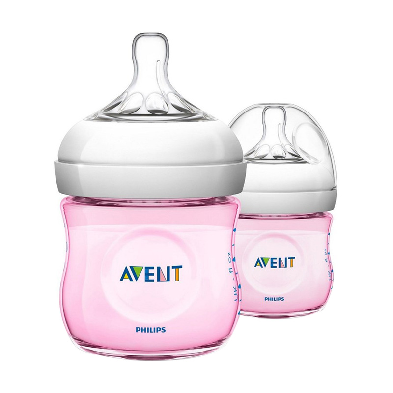 Jual Philips Avent SCF691/27 Bottle Nat Twin - Pink [125 mL] di Seller ...