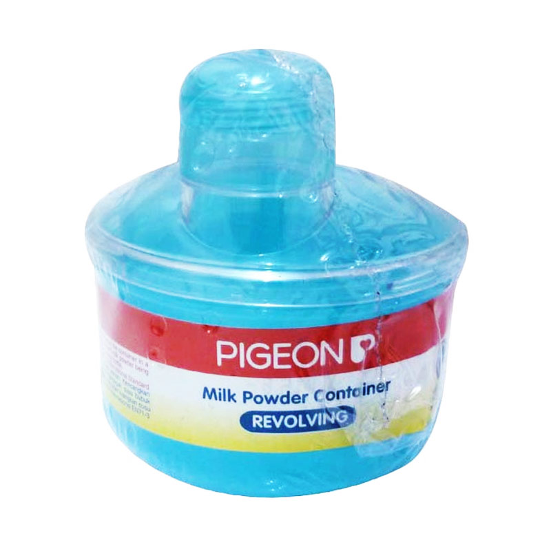 Jual Pigeon Container Revolving Biru Milk Powder di Seller ADORA BABY ...