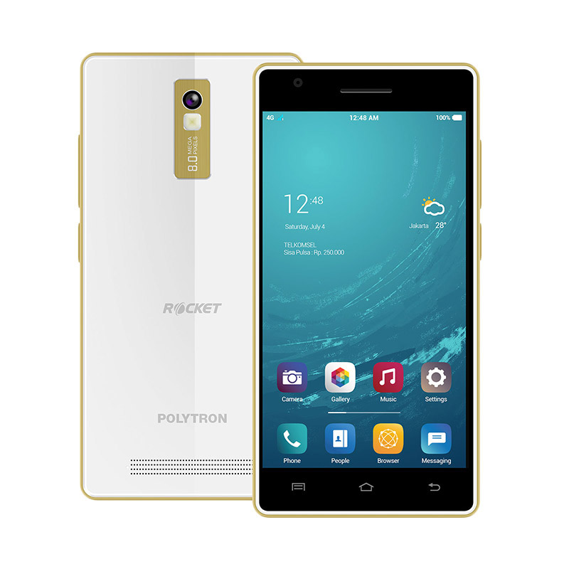Jual POLYTRON Rocket R2507 Smartphone - Putih di Seller kiara phonecell ...