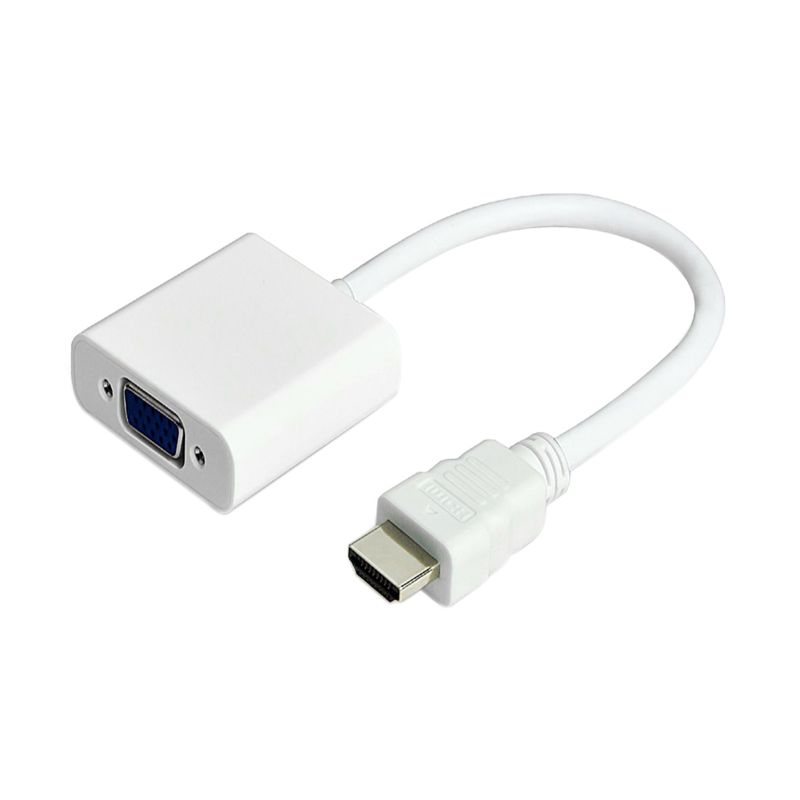Jual OEM HDMI to VGA White Adapter di Seller Prima Niaga Computer ...