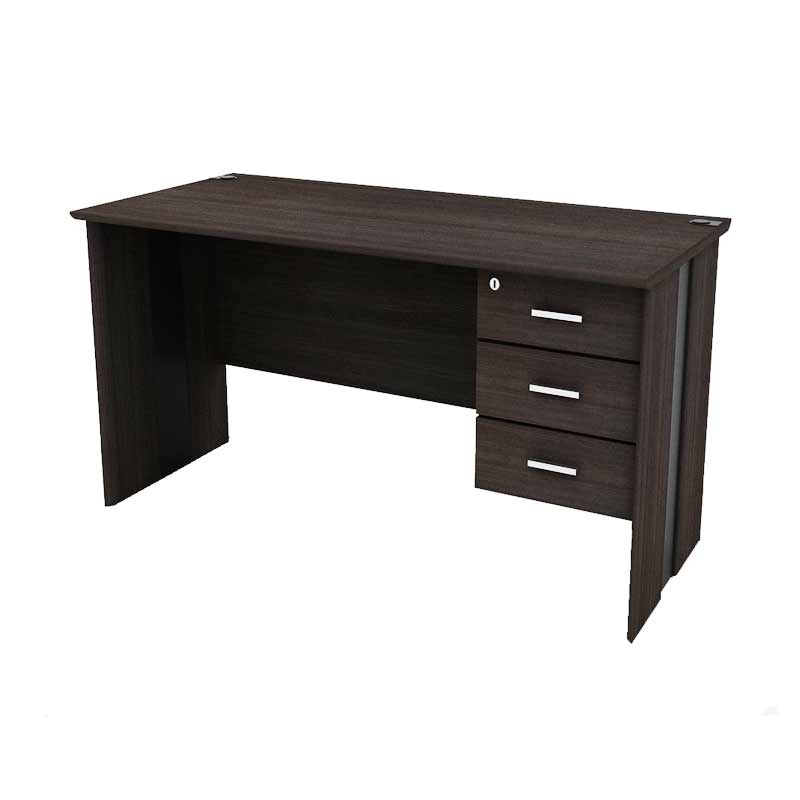 Jual Prissilia Sieben Office Table Dark Oak Meja Kantor di Seller ...