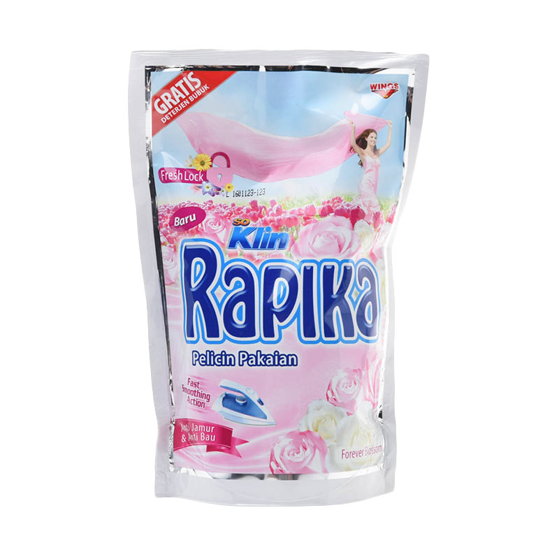 Promo Rapika Forever Blossom Pelicin Pakaian [400 ml/ Pouch] Diskon 13% ...