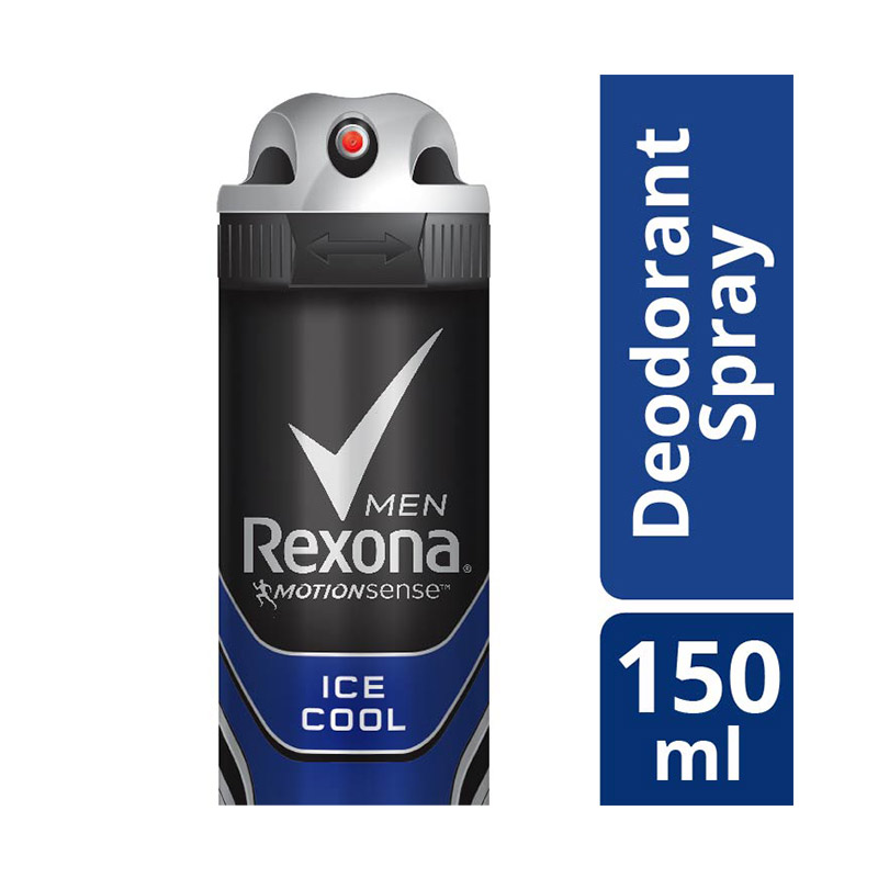 Jual Rexona Men Anti-Perspirant Deodorant Spray Ice Cool – Anti Bakteri ...